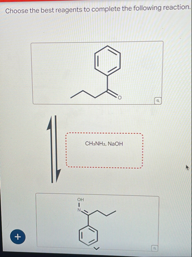 Solved Choose the best reagents to complete the following | Chegg.com