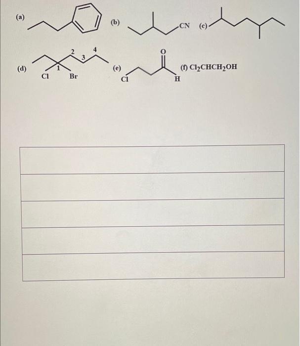 Solved Dr.J (a) CH2=CH-CH2-CH(CH3)2 (5) CH(CH3)-C-CH-CH, CH | Chegg.com