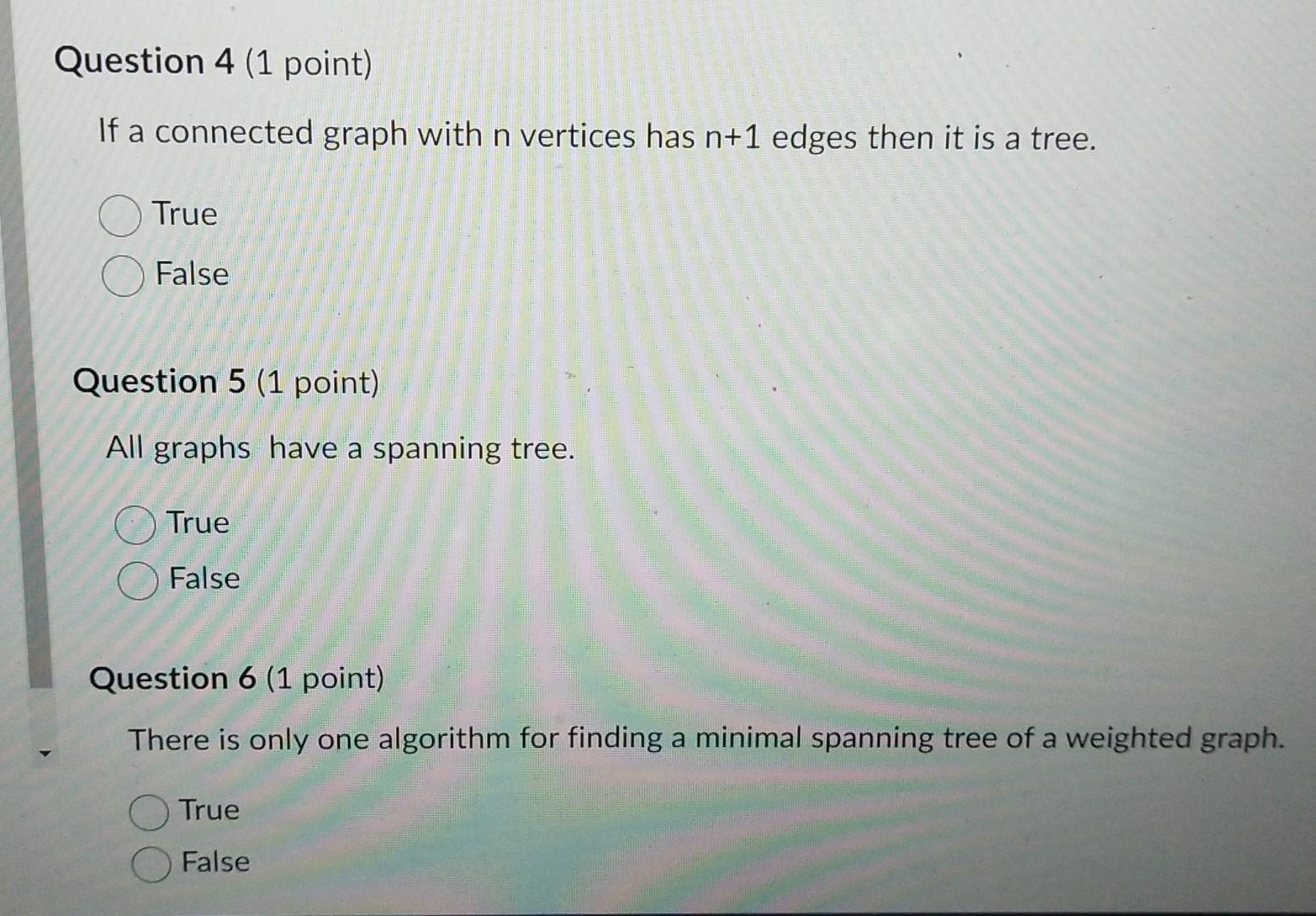 Solved If a connected graph with n vertices has n+1 edges | Chegg.com