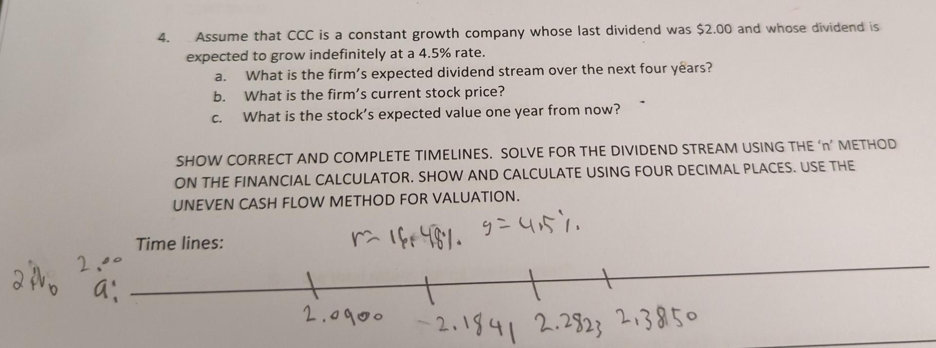 Solved solve using a TVM calculator using the methods | Chegg.com