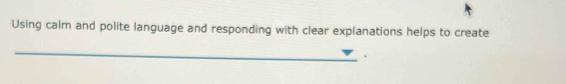 Solved Using calm and polite language and responding with | Chegg.com