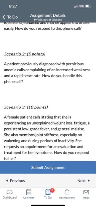 Solved easily. How do you respond to this phone call? | Chegg.com