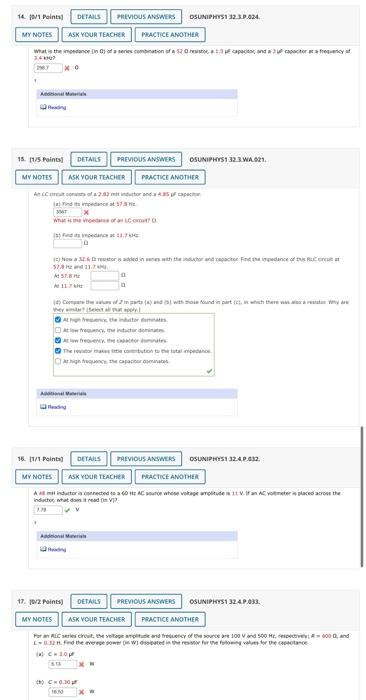 Solved x0 15. [1/5 Paintw] OSUNIPHIS1 323 WA set. ial Find | Chegg.com
