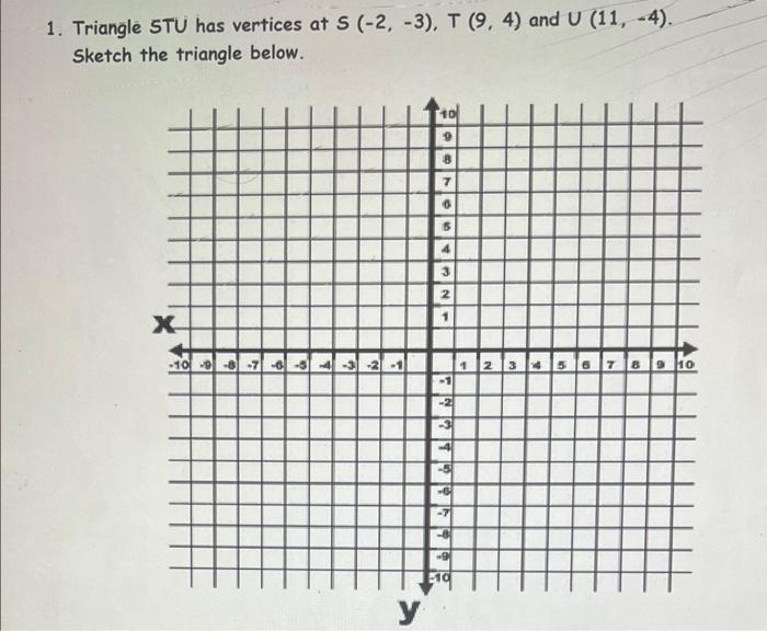 Solved Label the perpendicular bisector on your graph in | Chegg.com