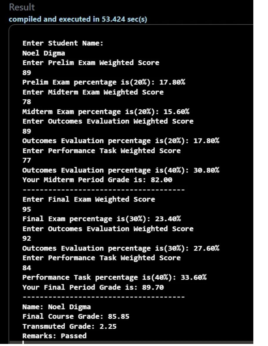Solved INSTRUCTION: Write a program that will compute the | Chegg.com