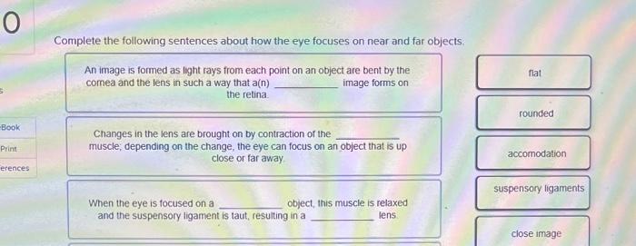 Solved O -Book Print erences Complete the following | Chegg.com