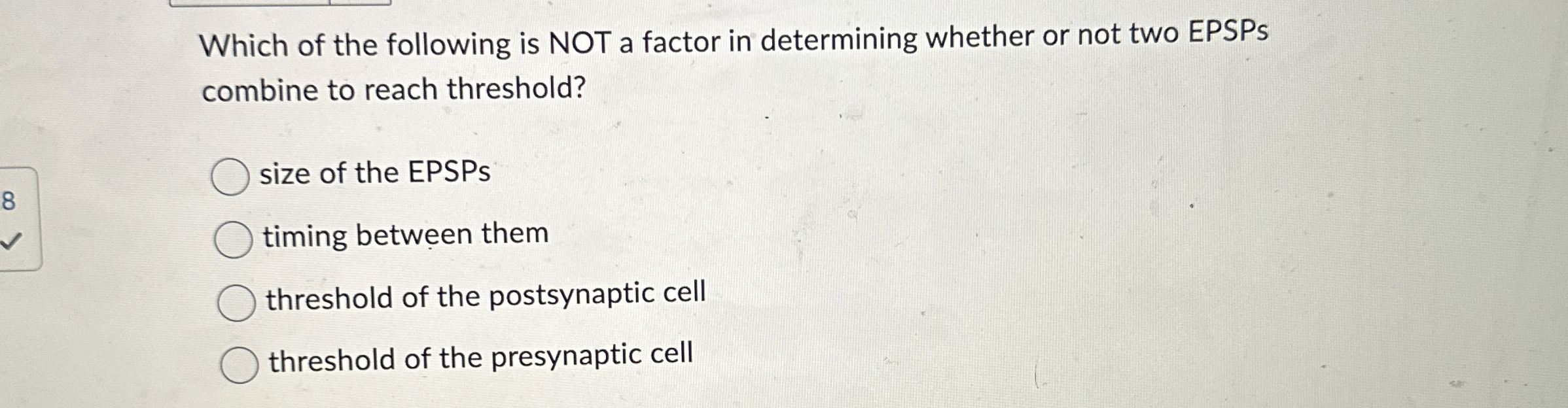 Solved Which of the following is NOT a factor in determining | Chegg.com