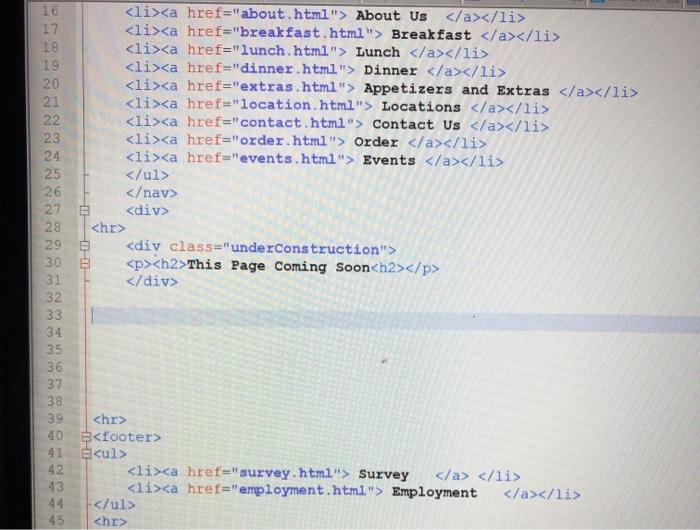 Solved the first two pictures is how my code and page | Chegg.com