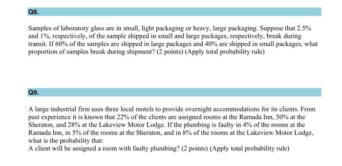 Solved Samples of laboratory glass are in small, light | Chegg.com
