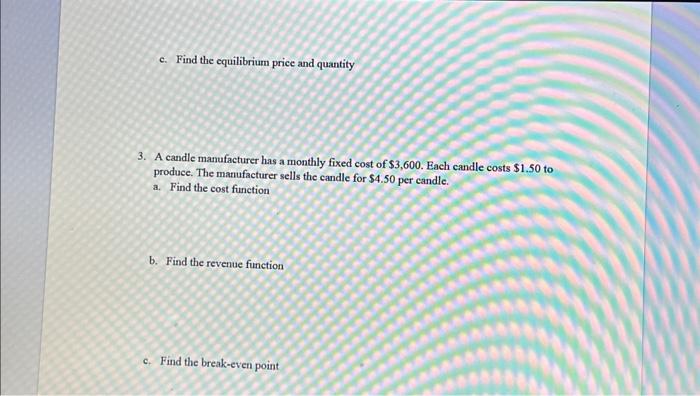 Solved Written Homework - Modeling with Linear Functions 1. | Chegg.com