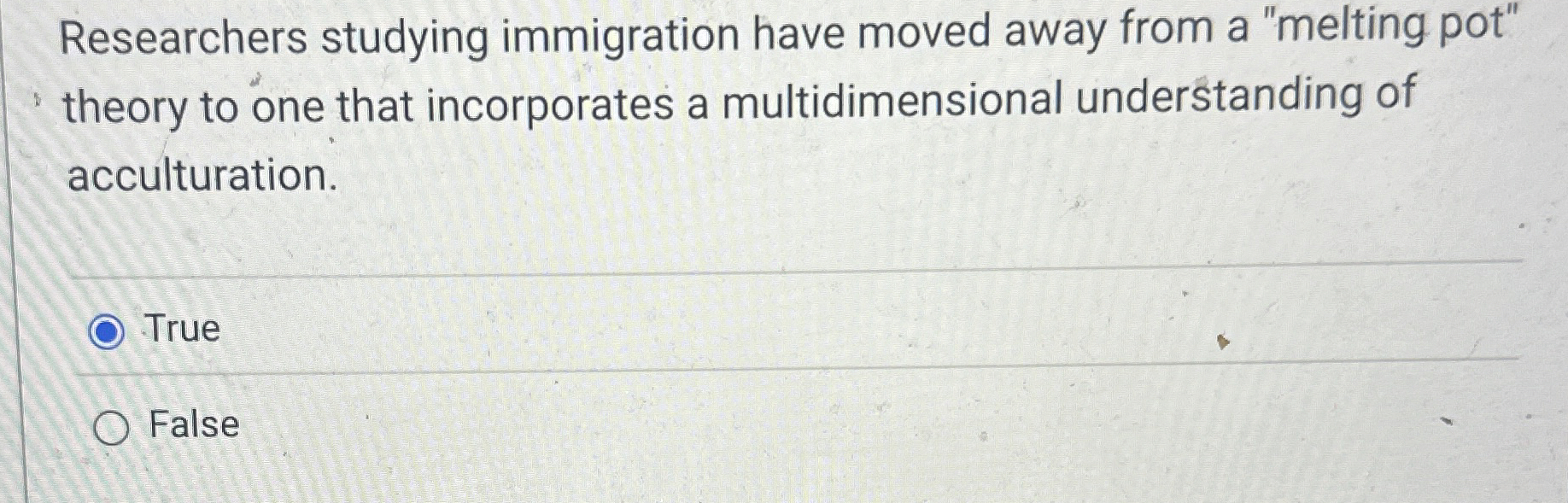 Solved Researchers studying immigration have moved away from | Chegg.com