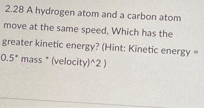Solved 2.26 Carbon, with a half-full outer shell of | Chegg.com