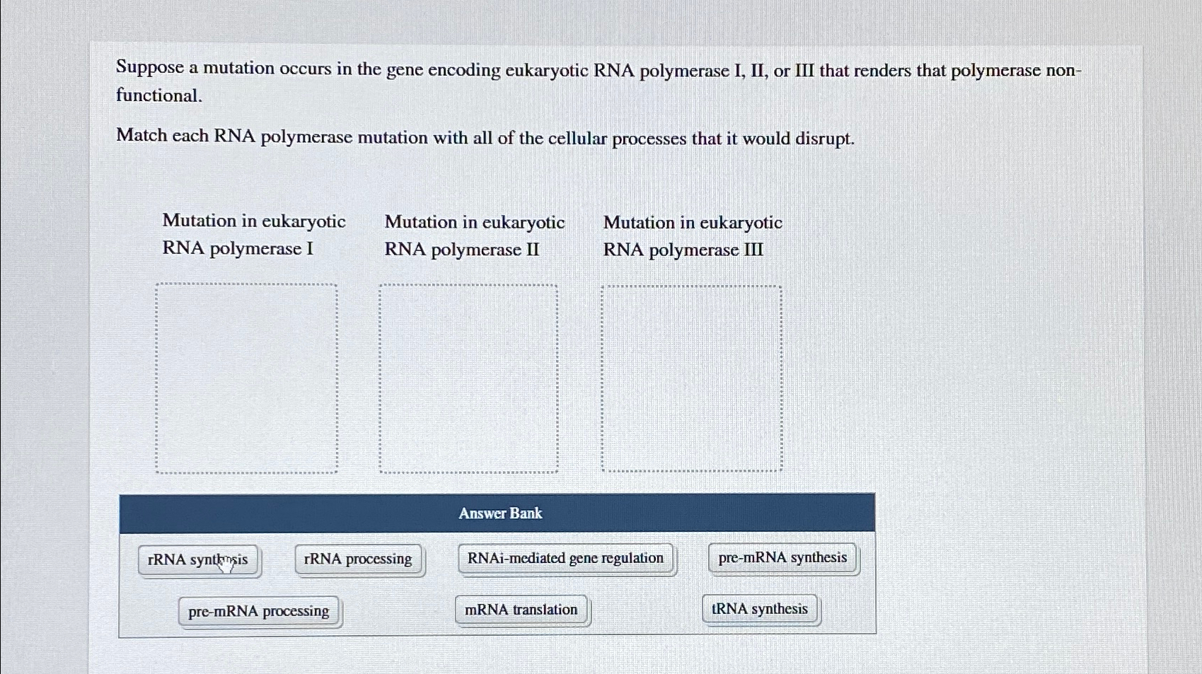 Solved Suppose a mutation occurs in the gene encoding | Chegg.com