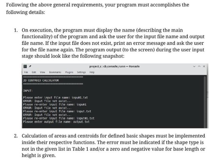 Solved Formulas to calculate the centroid of 2 different | Chegg.com