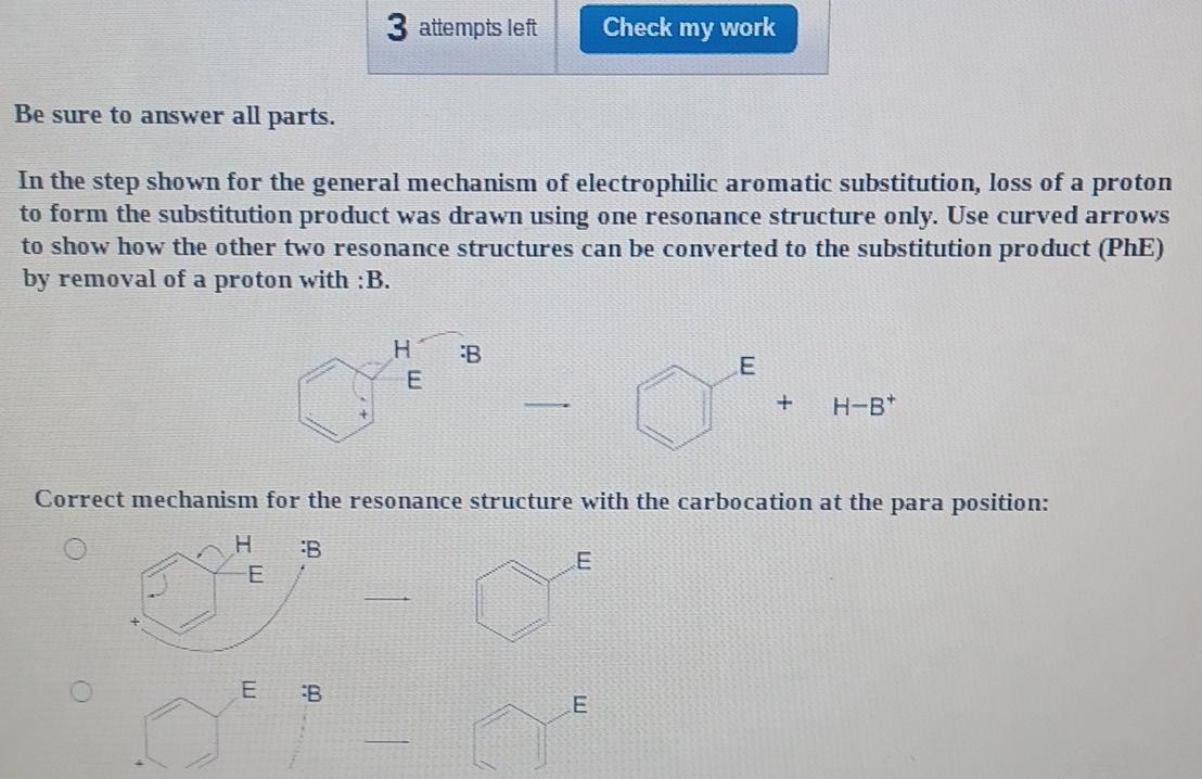 Solved Be sure to answer all parts. 3 attempts left In the | Chegg.com