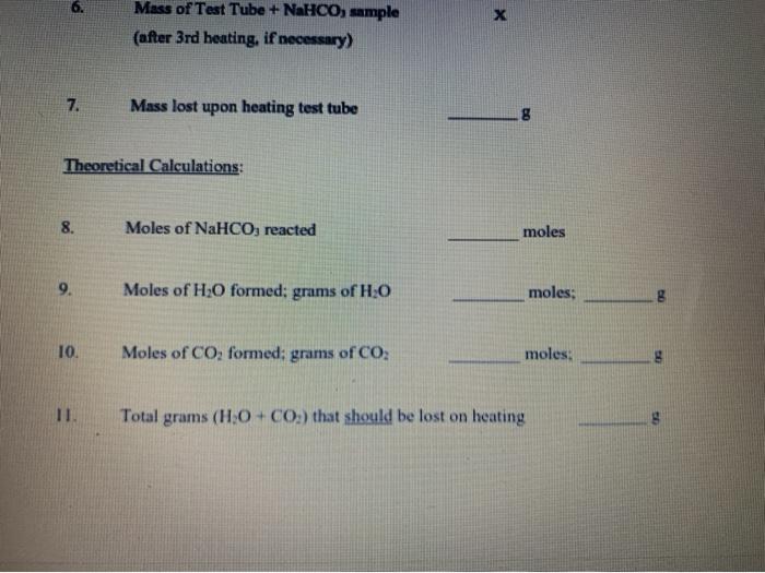 Solved Chemistry 110 Laboratory Analysis of Sodium | Chegg.com