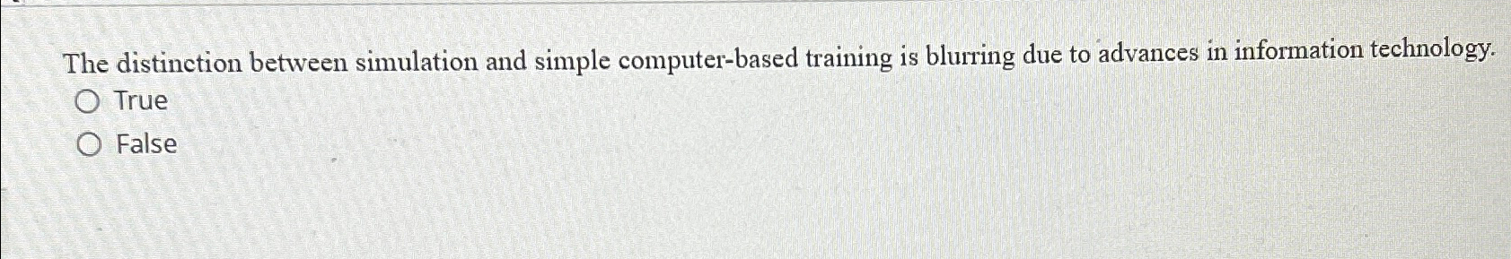 Solved The distinction between simulation and simple | Chegg.com