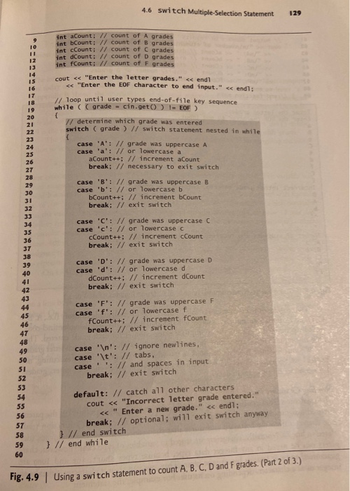 Solved Modify the code found below in Figure 4.9 to | Chegg.com