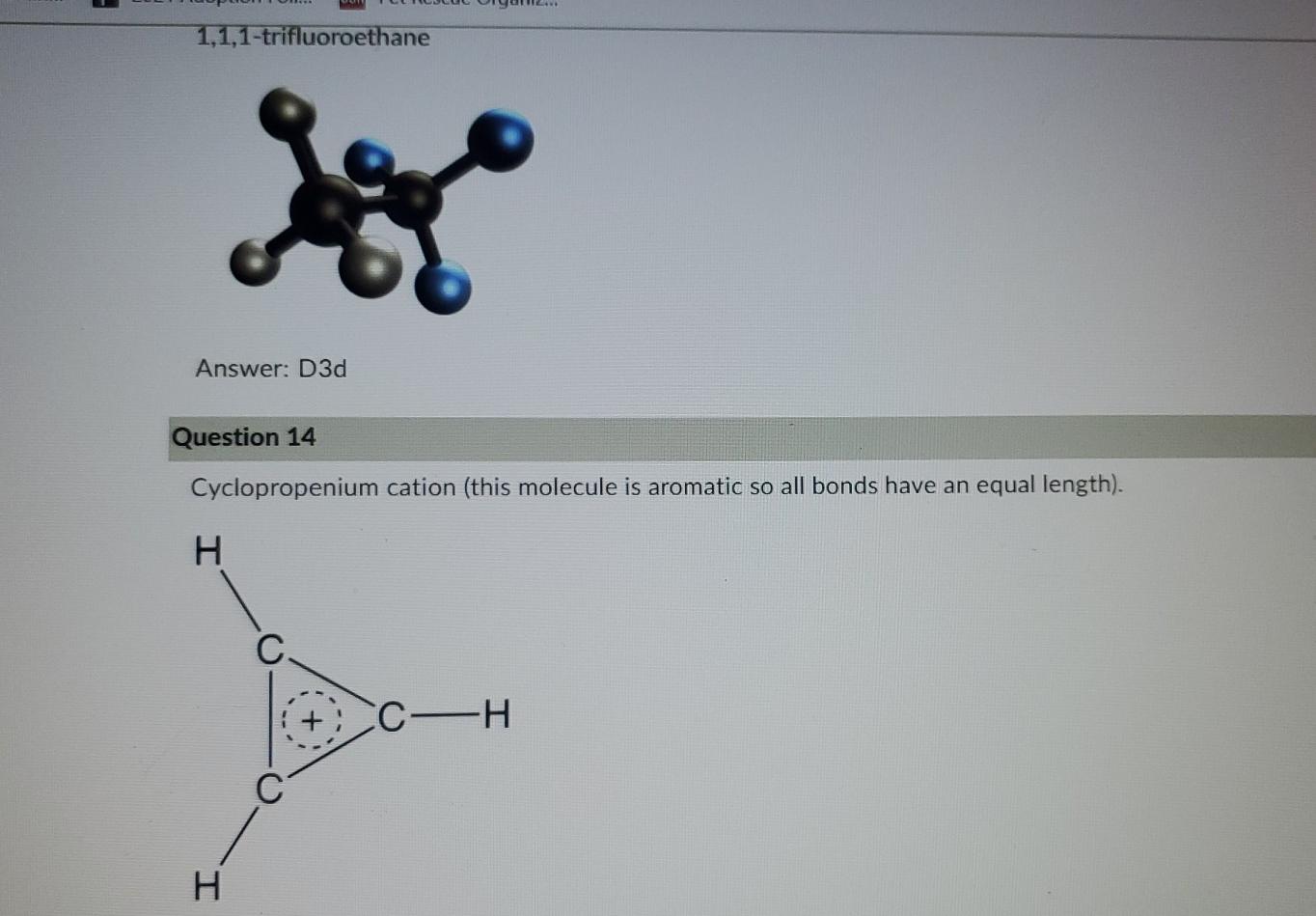 Solved Find the point group of all the following molecules. | Chegg.com
