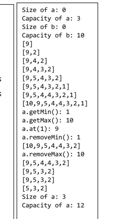 Solved In this question, write your own container class | Chegg.com Solved In this question, write your own container class | Chegg.com
