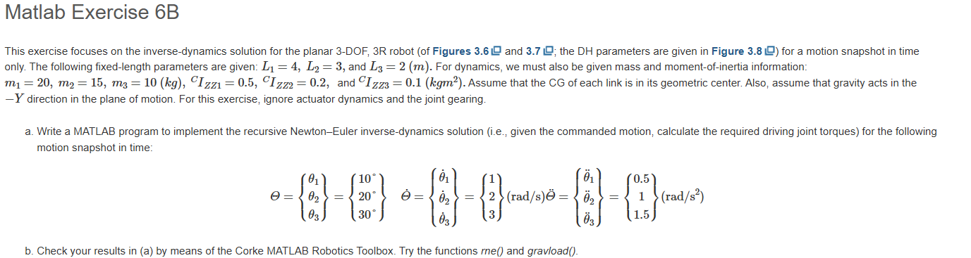 Matlab Exercise 6BThis exercise focuses on the | Chegg.com Matlab Exercise 6BThis exercise focuses on the | Chegg.com