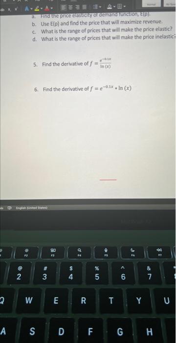 please show me the steps to complete these problems, | Chegg.com