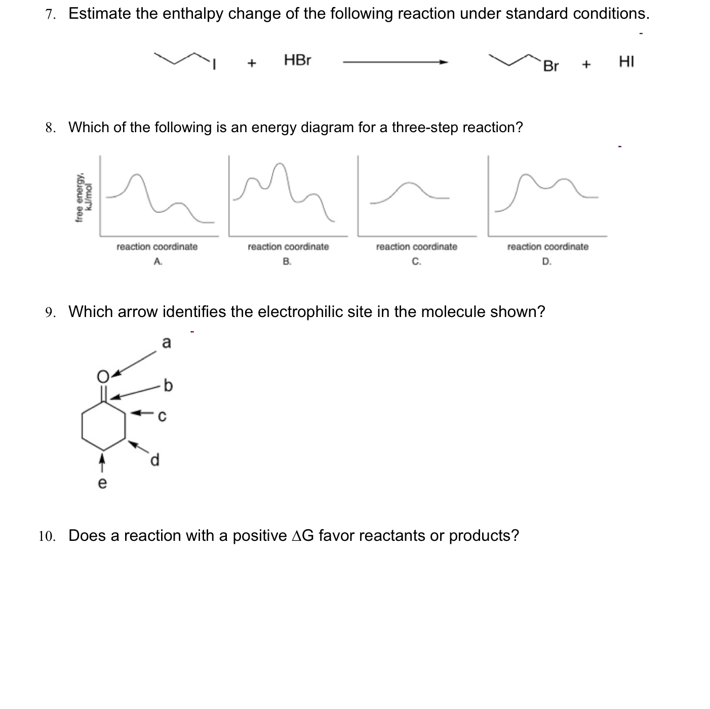 Solved Estimate the enthalpy change of the following | Chegg.com