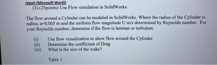Solved report (Microsoft Word)) (3) (25points) Use Flow | Chegg.com