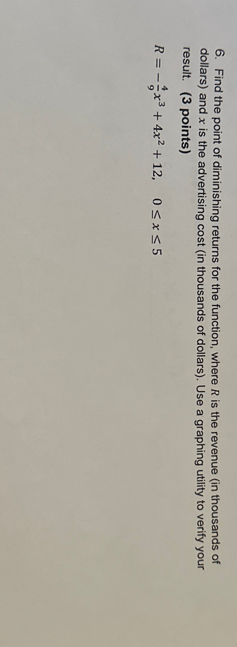 Solved Answer question please and thank you! | Chegg.com