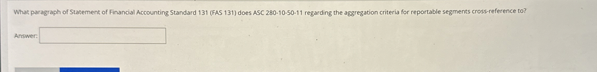 Solved What paragraph of Statement of Financial Accounting | Chegg.com