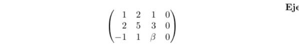 Solved ⎝⎛12−125113β000⎠⎞ | Chegg.com