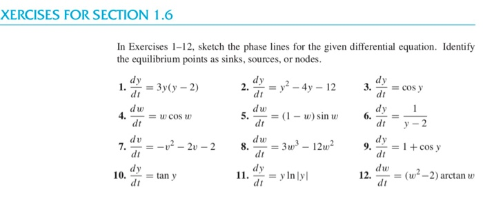 Solved XERCISES FOR SECTION 1.6 In Exercises 1-12, sketch | Chegg.com Solved XERCISES FOR SECTION 1.6 In Exercises 1-12, sketch | Chegg.com