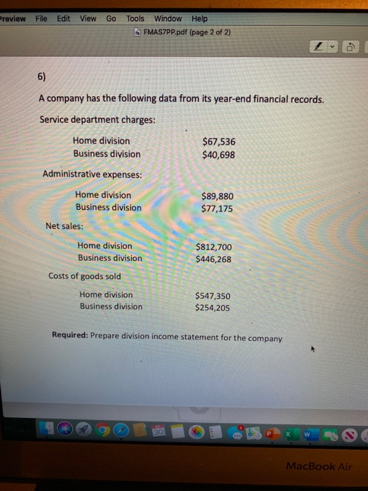 Solved Preview File Edit View Go Tools Window Help | Chegg.com