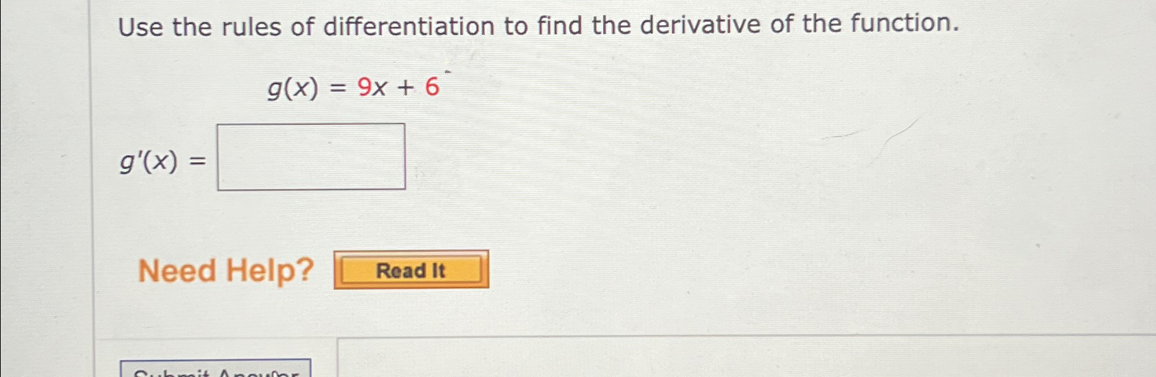 Solved Use the rules of differentiation to find the | Chegg.com