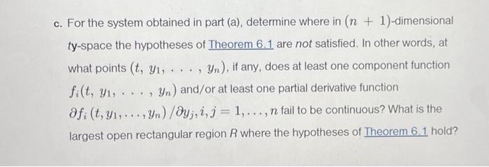 Solved In each exercise, a. Rewrite the given nth order | Chegg.com