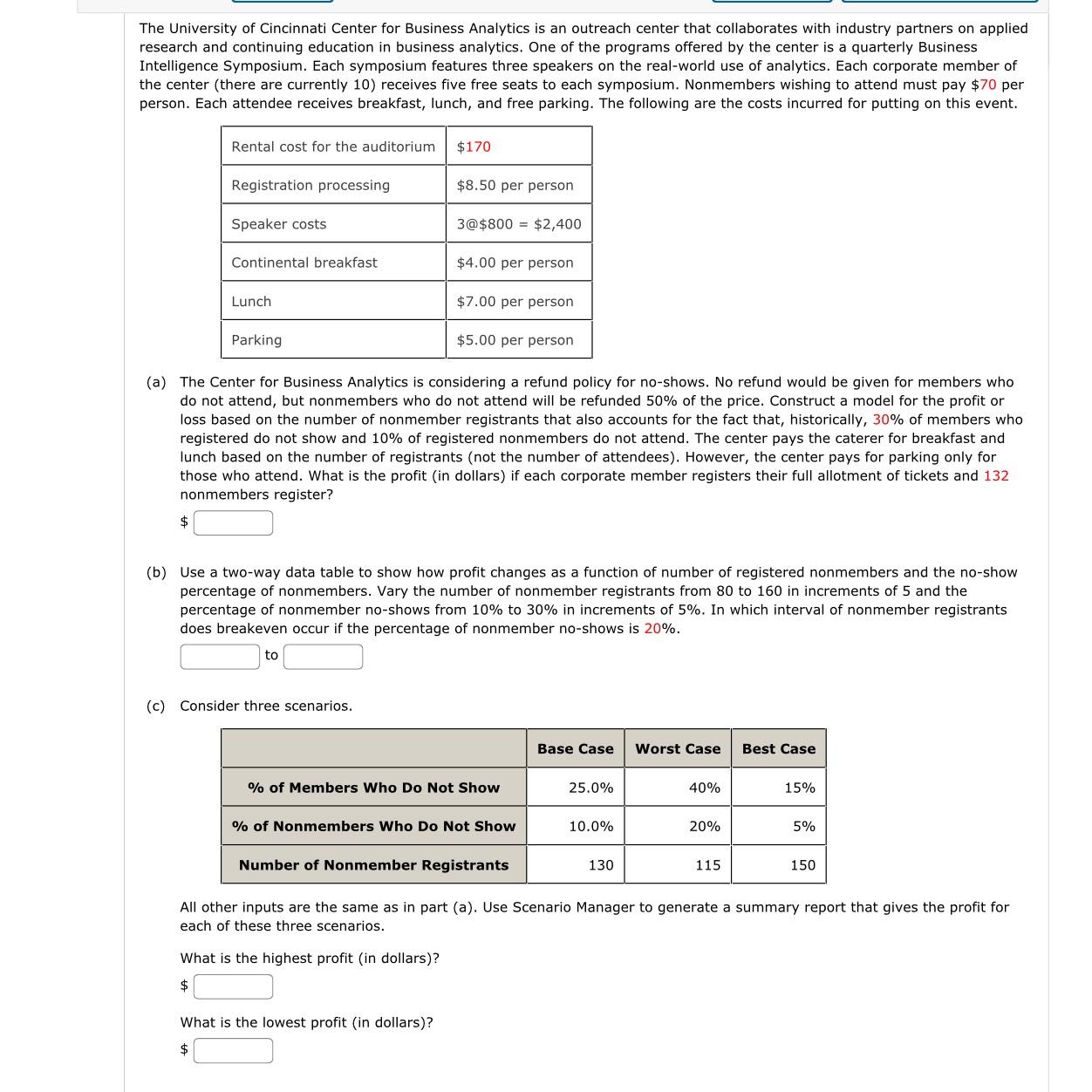 Solved Problems A, ﻿B, ﻿C | Chegg.com
