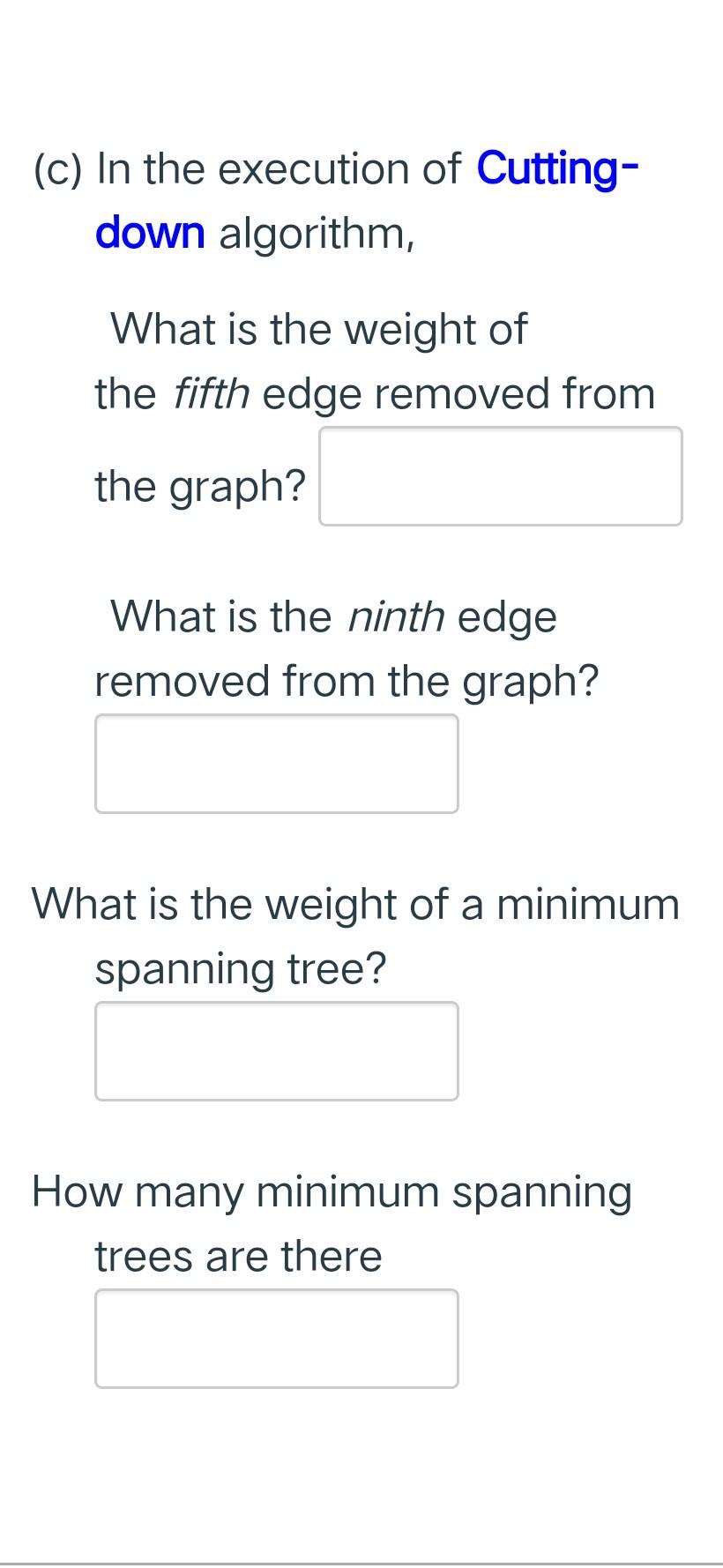 Solved Consider the weighted graph below. H G 4 6 7 6 9 3 3 | Chegg.com