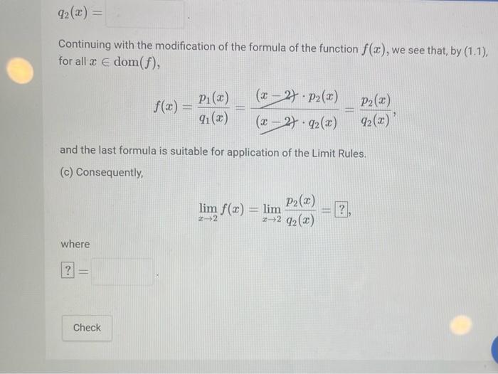 Solved Find the limit limx→2−x3−2x2+20x−24x3+4x2−28x+32 by | Chegg.com