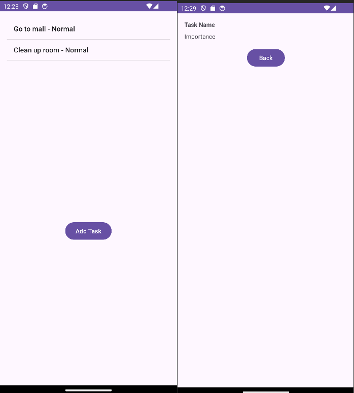 Solved Android Studio: I am creating a to-do list in android | Chegg.com