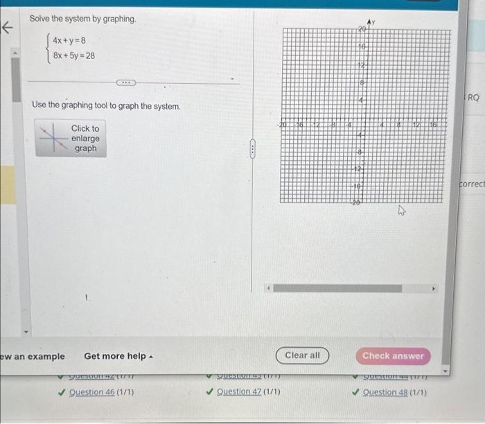Solved Graph the linear equation in two variables. Find at | Chegg.com