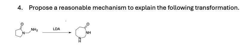 Solved Propose a reasonable mechanism to explain the | Chegg.com