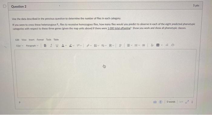 Solved Question 1 3 pts The genes for sepia eye color, short | Chegg.com