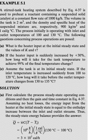 1) ﻿Solve example 5.1 (based on example 4.2) ﻿b) ﻿and | Chegg.com