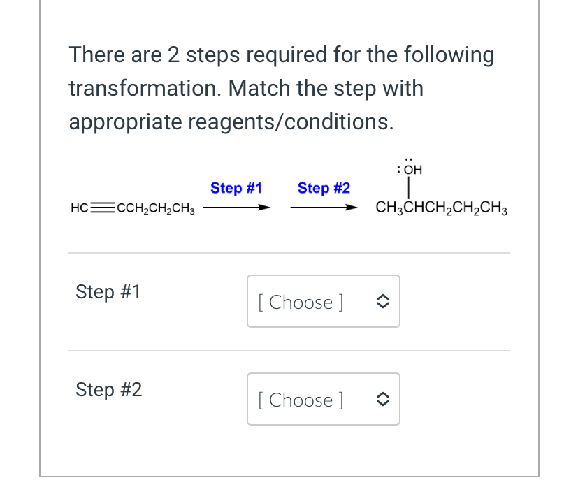 Solved There are 2 ﻿steps required for the | Chegg.com