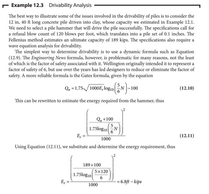 Solved In Example 12.3, verify that the stresses reported | Chegg.com