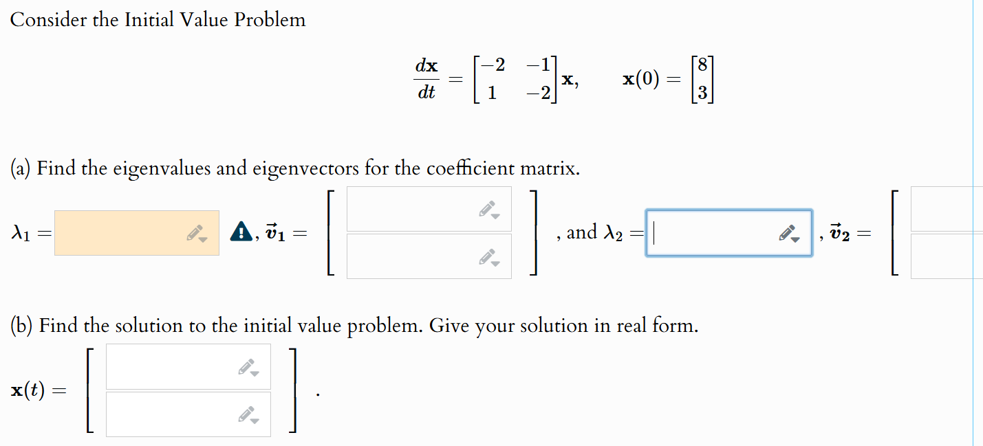 Solved Consider the Initial Value | Chegg.com