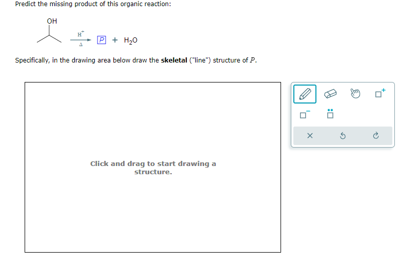 Solved Predict the missing product of this organic | Chegg.com