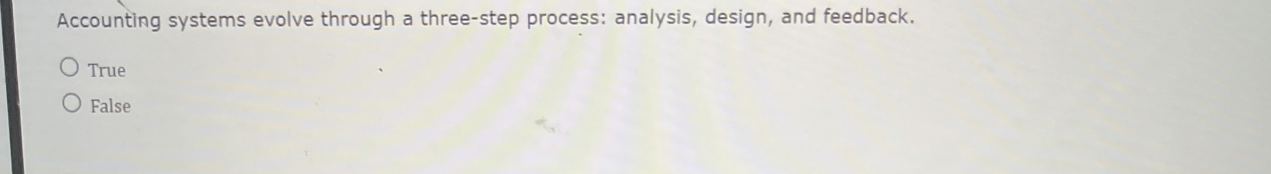 Solved Accounting systems evolve through a three-step | Chegg.com