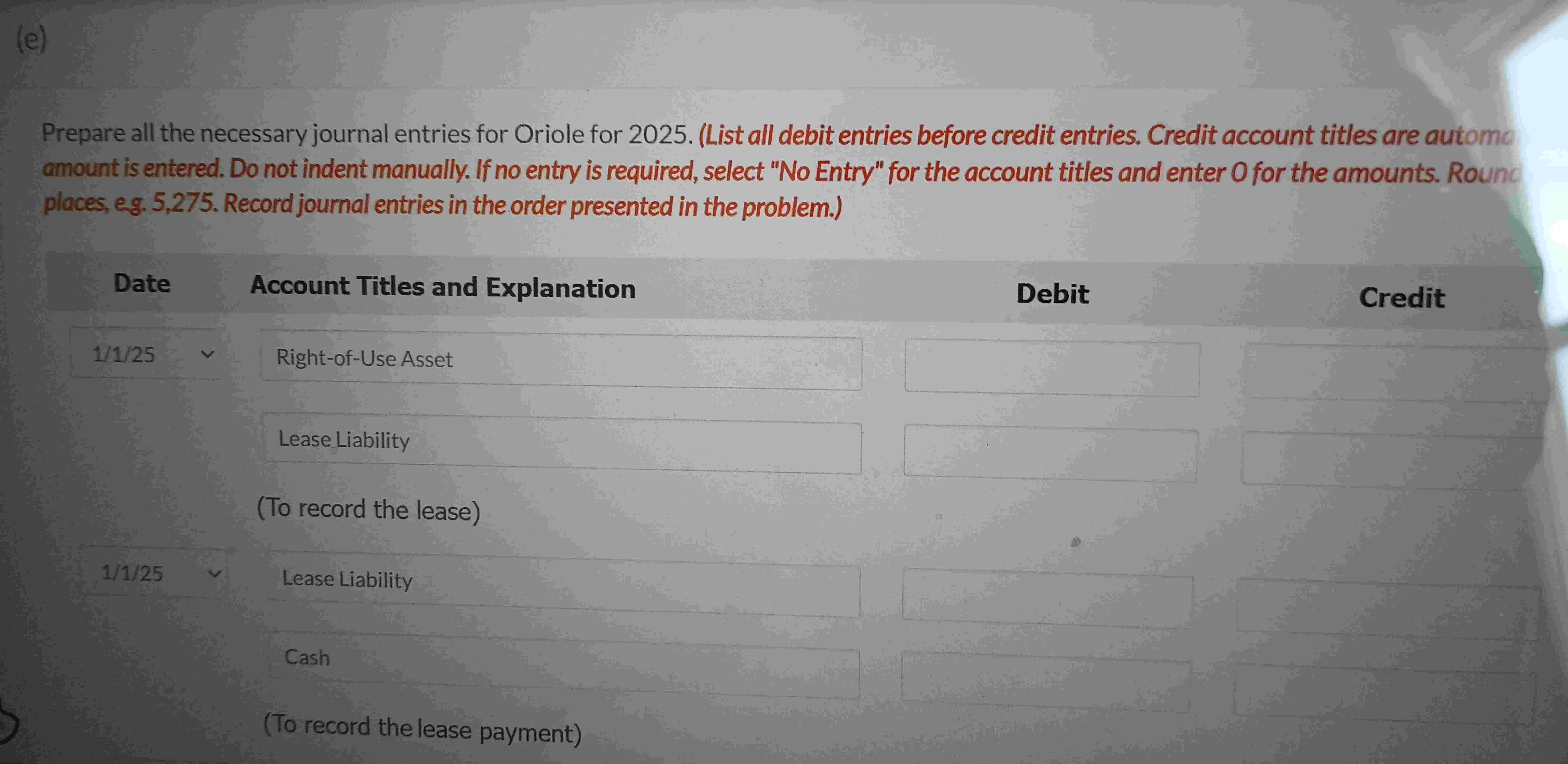 Solved E. ﻿Prepare all the necessary journal entries for | Chegg.com