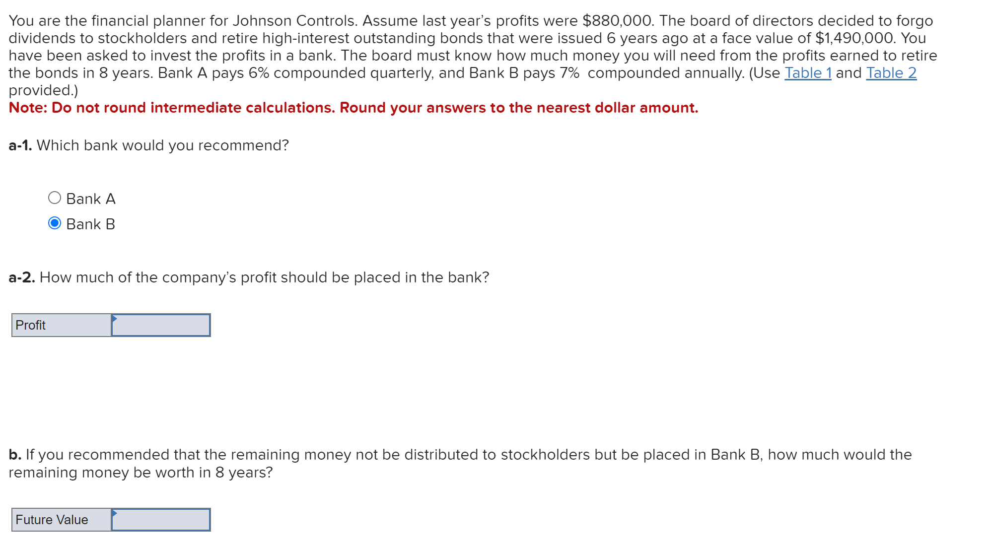 Solved You are the financial planner for Johnson Controls. | Chegg.com